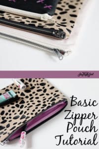 basic zipper pouch tutorial - see kate sew