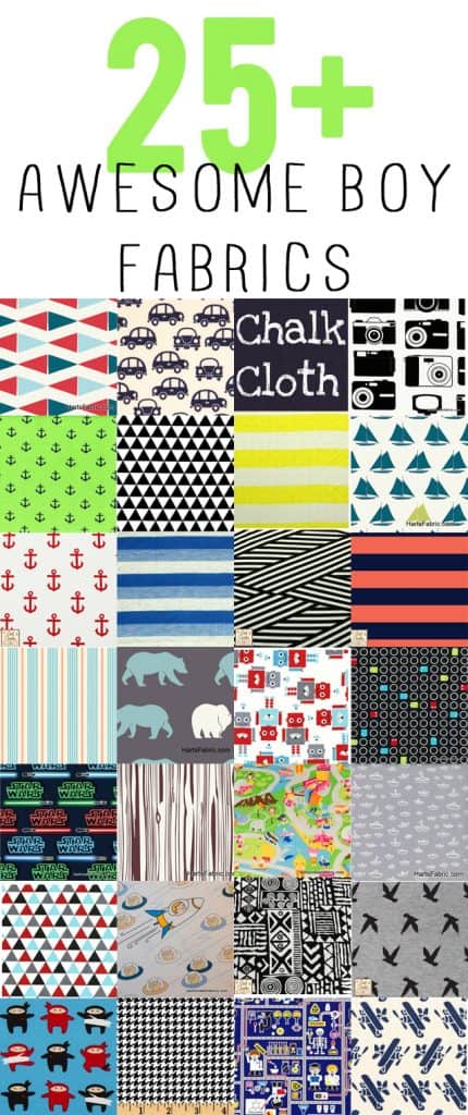 boy friday: 25 awesome boy fabrics! - see kate sew