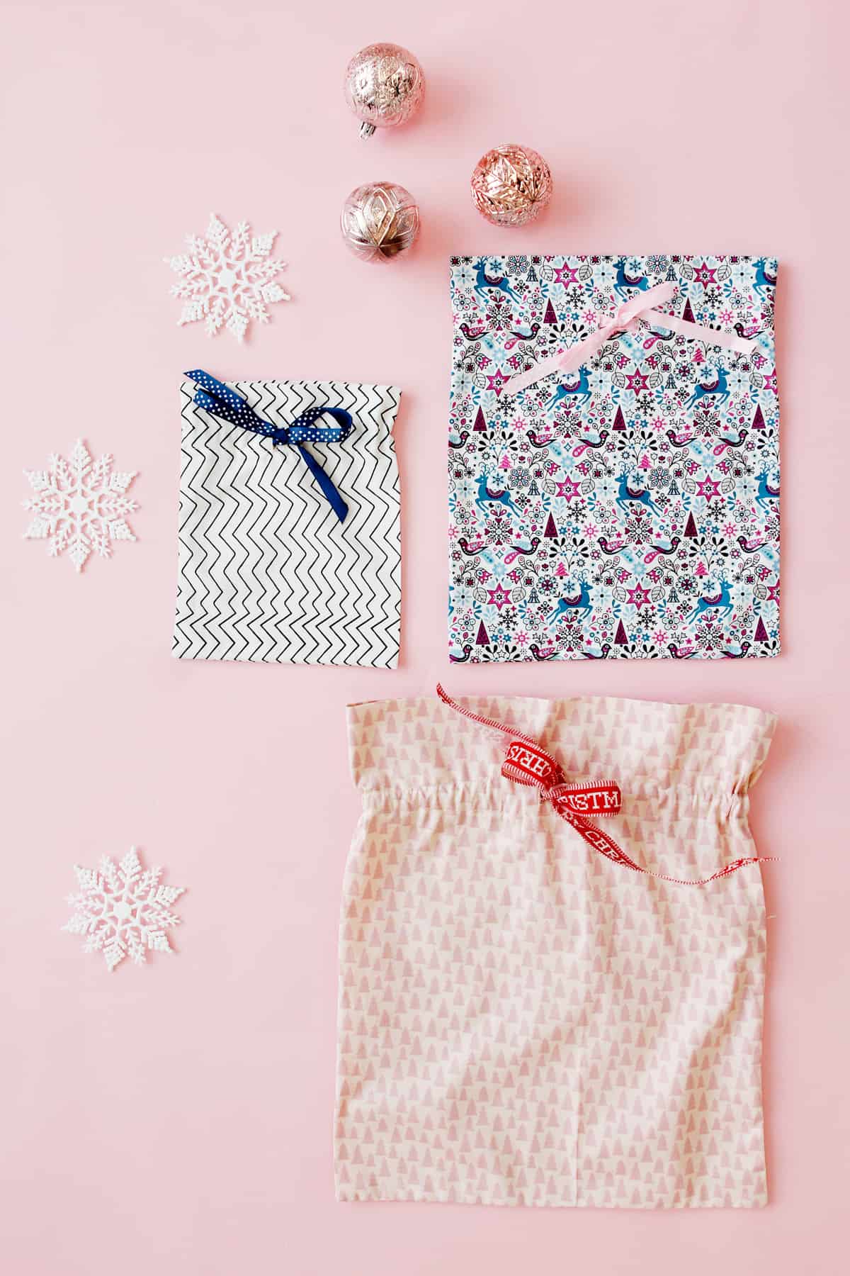 fabric gift bag pattern - see kate sew