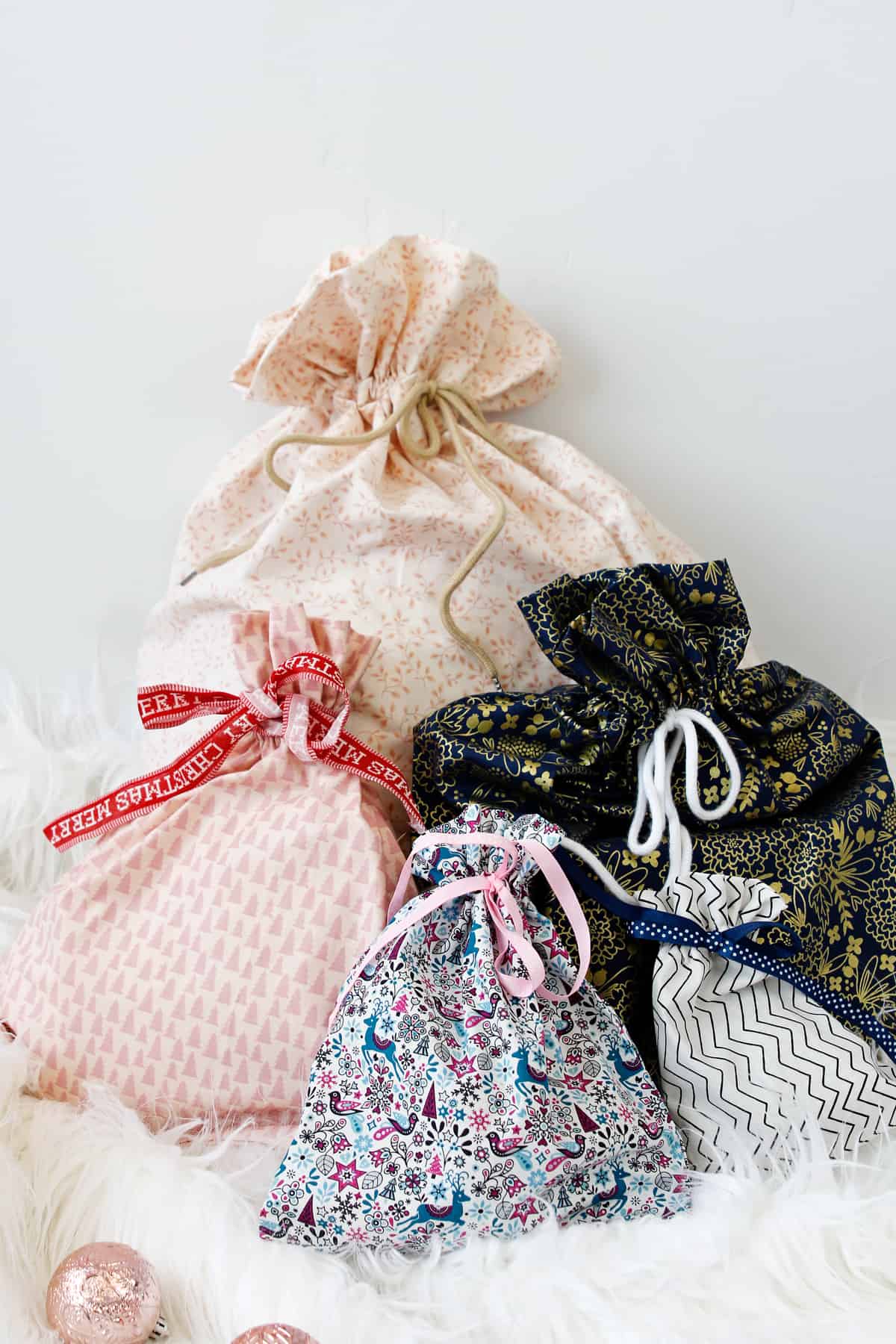 fabric gift bag pattern - see kate sew
