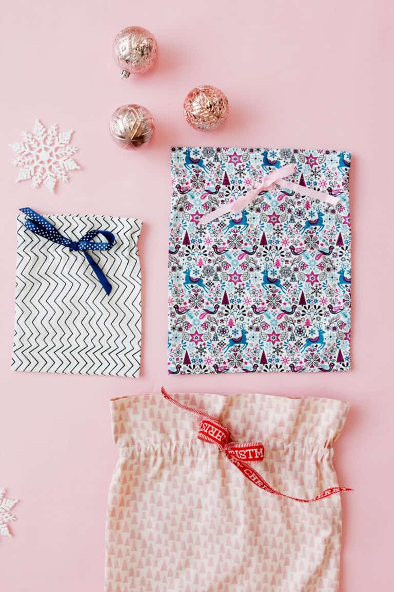 fabric gift bag pattern - see kate sew