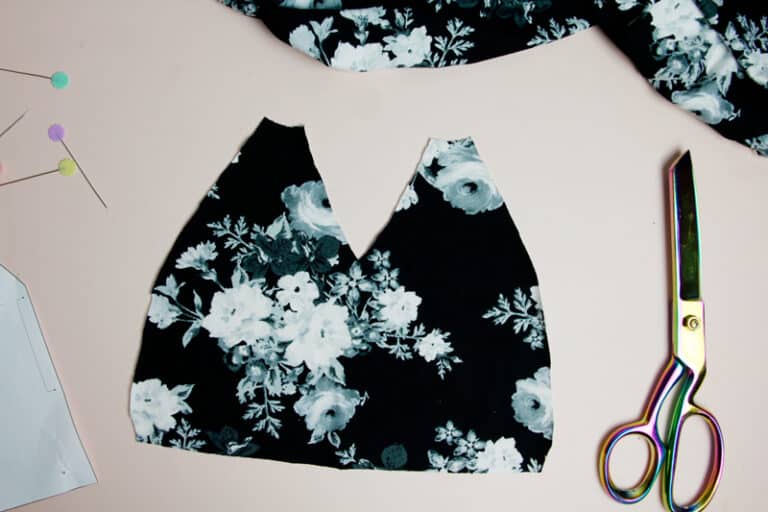 floral trucker hat DIY - custom hat template - see kate sew