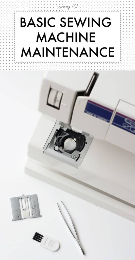 sewing 101: basic sewing machine maintenance - see kate sew
