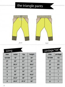 triangle pants pattern - see kate sew