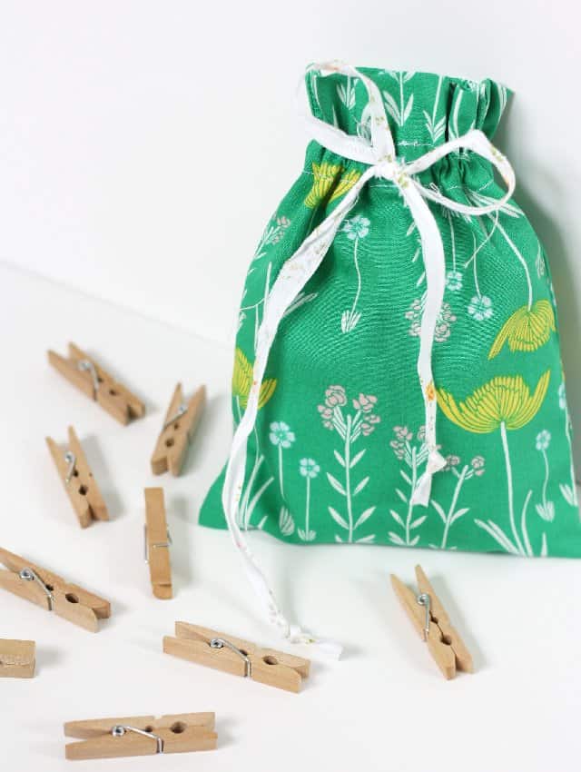 Easy Drawstring Bag Tutorial See Kate Sew