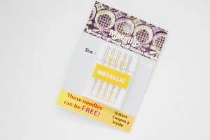 sewing 101: how to sew with metallic thread - see kate sew