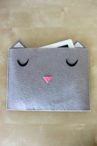 Cat Tablet Case Tutorial - see kate sew