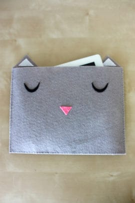 Cat Tablet Case Tutorial - see kate sew