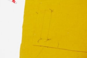 sewing 101: marking fabric with thread - see kate sew