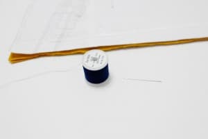 sewing 101: marking fabric with thread - see kate sew