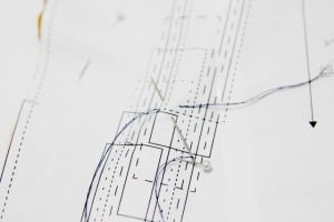 sewing 101: marking fabric with thread - see kate sew