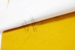 sewing 101: marking fabric with thread - see kate sew