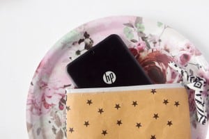 DIY Printed Zipper Pouch (from your inkjet printer!) - see kate sew