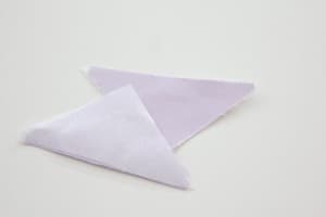 colored corner napkins and SNACKIES! - see kate sew