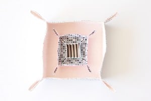 DIY fabric tray tutorial with free patterns! - see kate sew