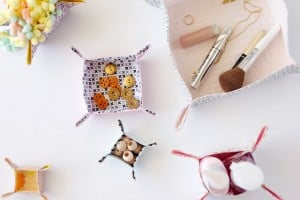 DIY fabric tray tutorial with free patterns! - see kate sew