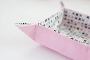 DIY fabric tray tutorial with free patterns! - see kate sew