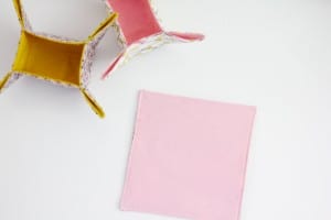 DIY fabric tray tutorial with free patterns! - see kate sew