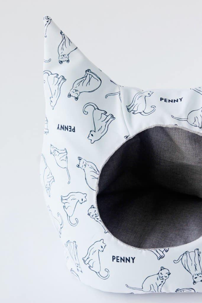 FREE Cat Bed Sewing Pattern - see kate sew