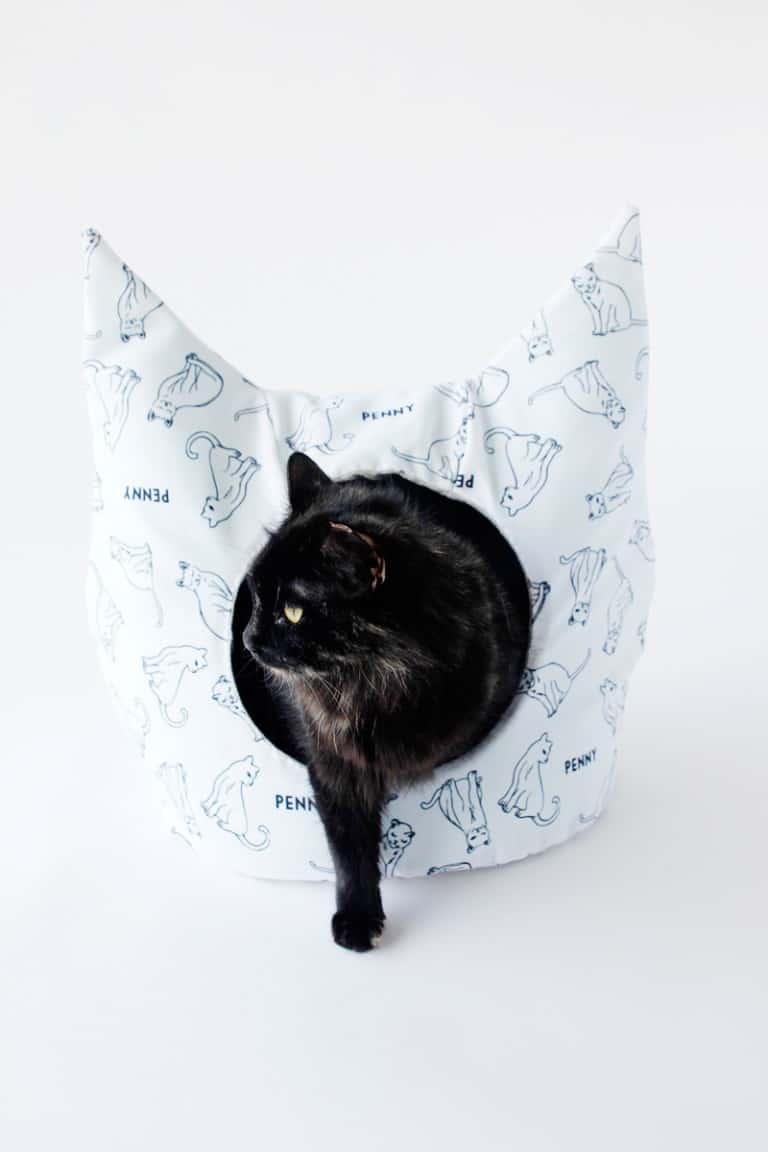 FREE Cat Bed Sewing Pattern - see kate sew