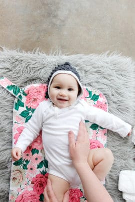 Wipeable Foldable Portable Changing Mat Tutorial (with snaps!) - see ...