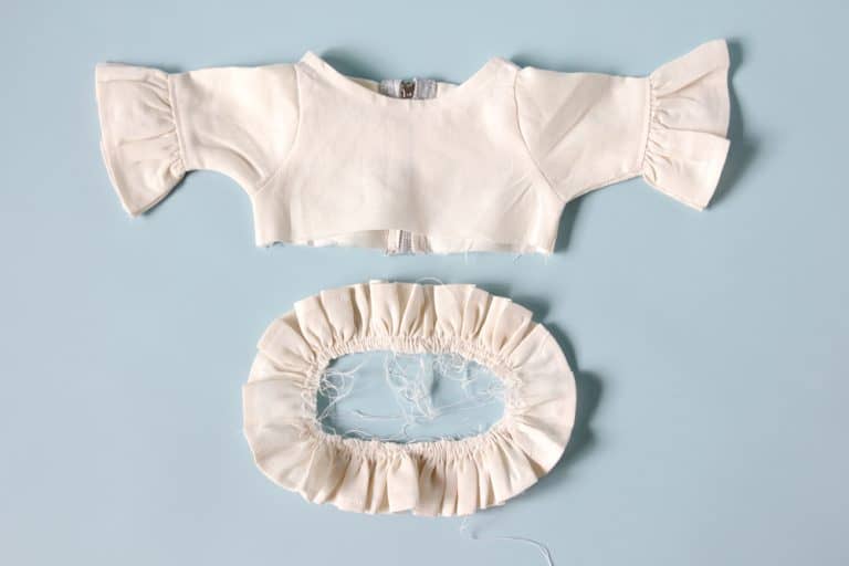 Girl's Holiday Ruffle Dress Tutorial - see kate sew