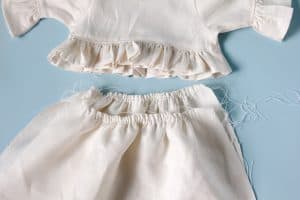 Girl's Holiday Ruffle Dress Tutorial - see kate sew