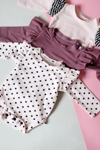 Ruffle Sleeve Onesie + Basic Onesie Pattern (FREE)! - see kate sew