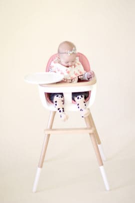 Micuna OVO High Chair Review + Fringe Bib Tutorial - see kate sew