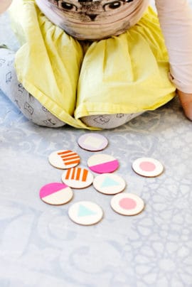 DIY Matching Game for Toddlers - see kate sew