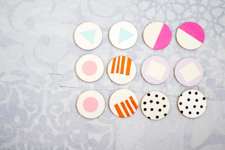 DIY Matching Game for Toddlers - see kate sew