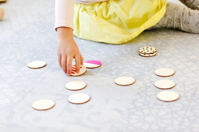 DIY Matching Game for Toddlers - see kate sew
