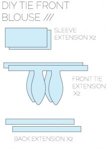 DIY Tie Front Top - see kate sew