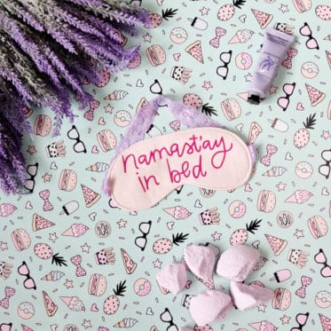 Namast'ay in Bed // DIY Sleep Mask Pattern - see kate sew