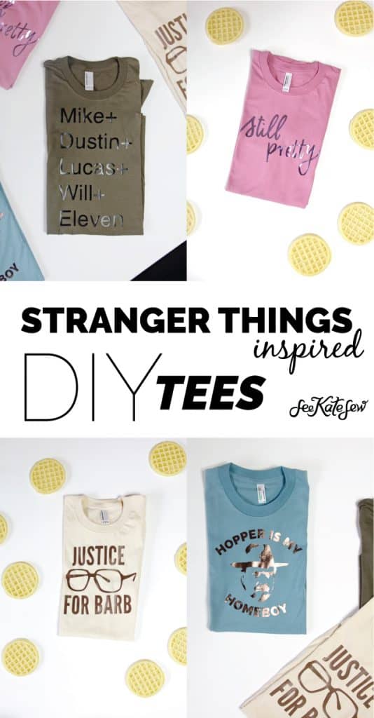 Stranger Things Inspired DIY Tees + Funny ways to wrap it up! - see ...