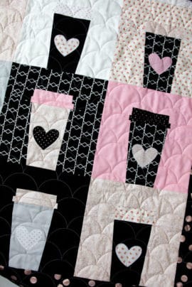COFFEE CUP QUILT PATTERN {Free!} - see kate sew