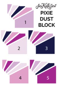 Quilt of the Month // Pixie Dust Quilt Block - see kate sew