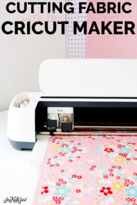 Cutting Fabric with Cricut + Riley Blake - see kate sew