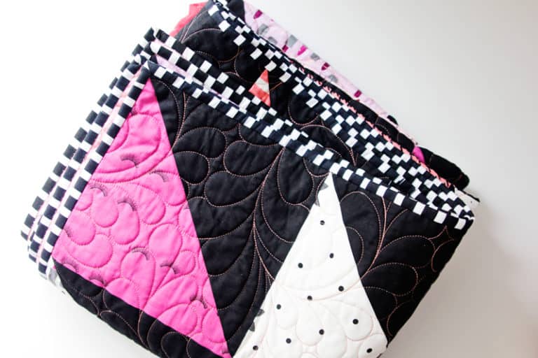 Half Square Triangle Quilt Pattern + HST Tutorial - see kate sew