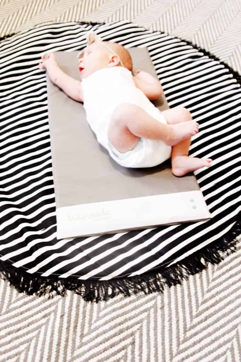 DIY Circle Play Mat + Tranquilo Mat Review - see kate sew