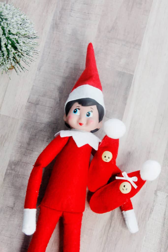 how to make a baby elf on the shelf - SUPER EASY! - see kate sew
