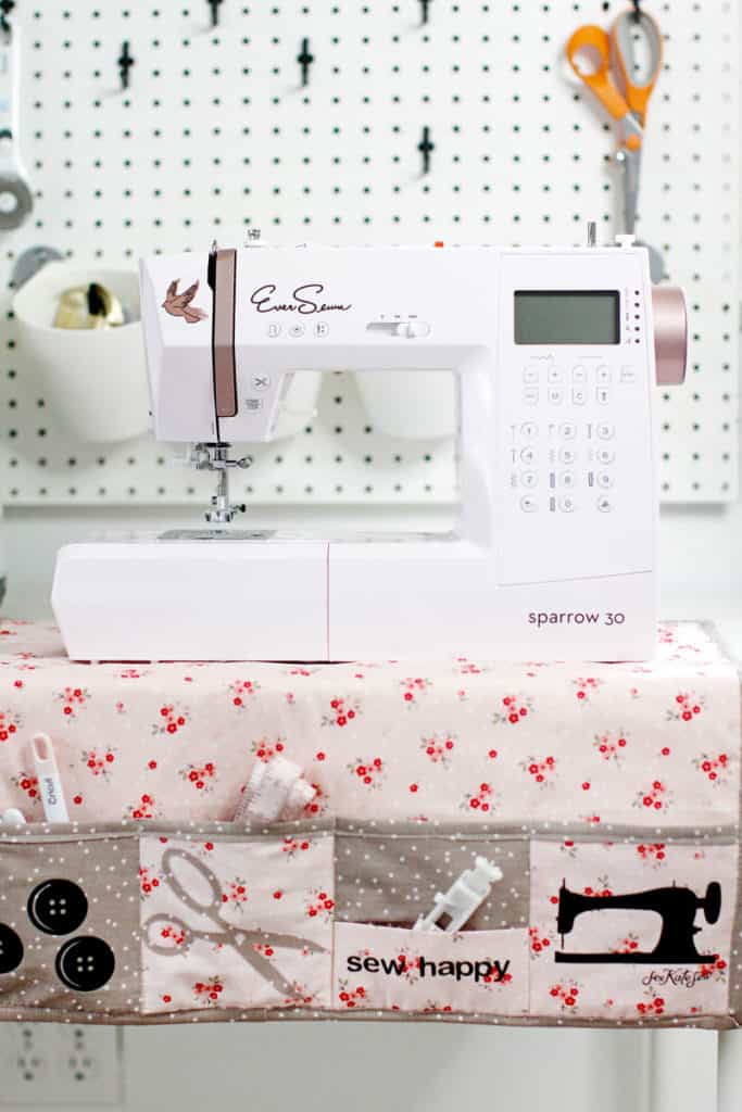 Make a Sewing Machine Mat with the Cricut Rotary Blade - see kate sew