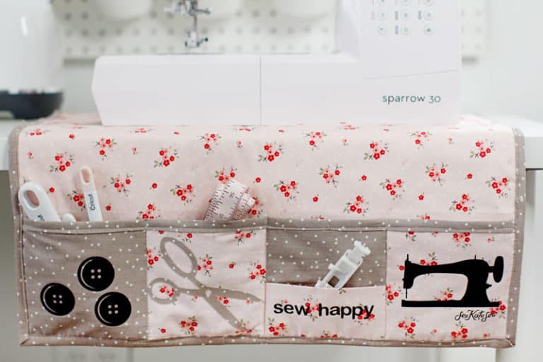 Make a Sewing Machine Mat with the Cricut Rotary Blade - see kate sew