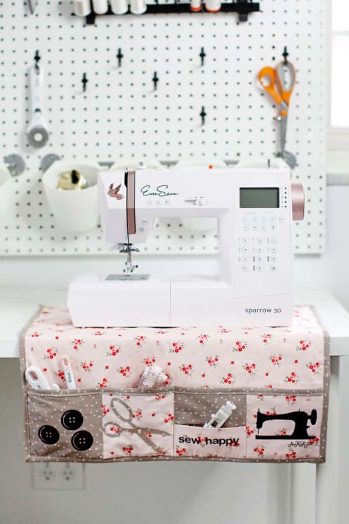 Make a Sewing Machine Mat with the Cricut Rotary Blade - see kate sew