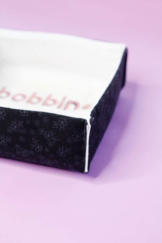 Shallow Fabric Box Pattern for Organization with the Cricut Maker - see ...