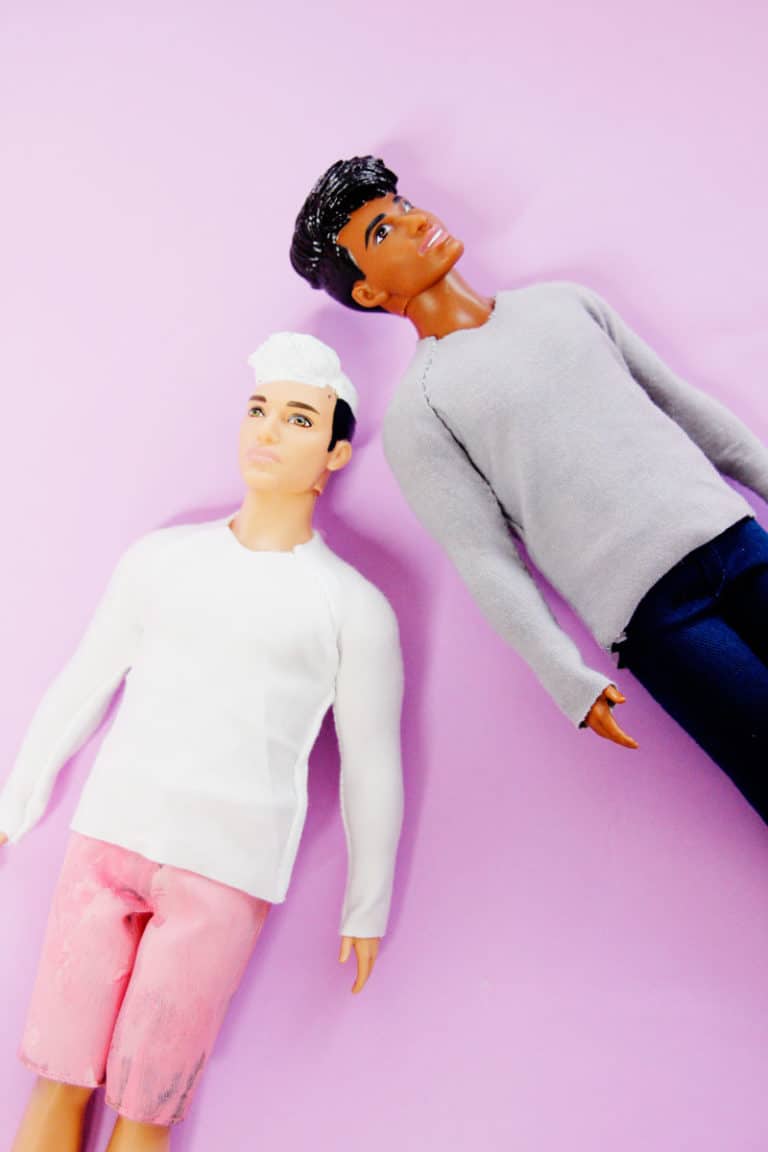 Ken Barbie Doll shirt Pattern {FREE!} - see kate sew