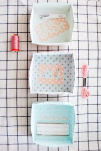 fabric boxes diy with free pdf pattern - see kate sew