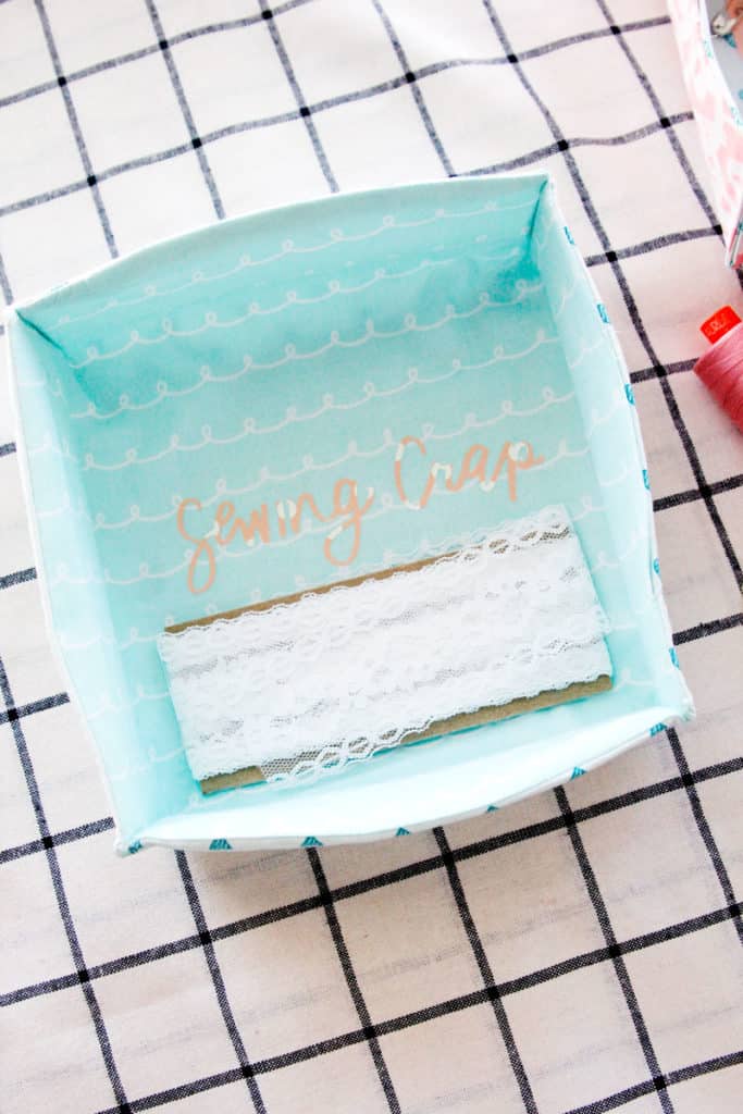 fabric boxes diy with free pdf pattern - see kate sew