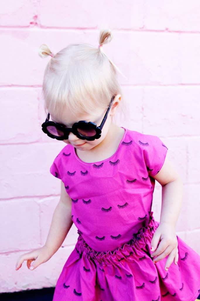 Elastic Gathered Skirt Tutorial with the Zippy Top - see kate sew