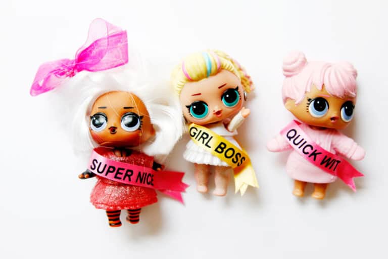 lol surprise crafts - DIY ribbon sash - see kate sew